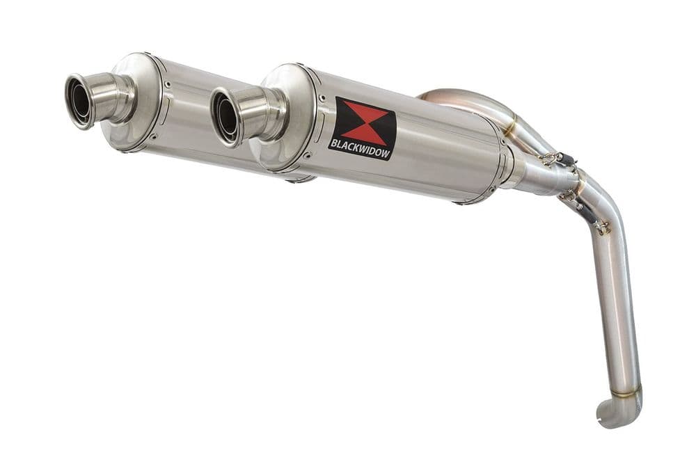 VFR 800 VTEC RC46 2002 - 2013 Exhaust Link Pipes 300mm Round Stainless ...