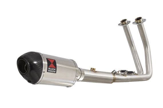 VULCAN S EN650 2024 - 2025 Exhaust System 200mm Oval Stainless Steel ...
