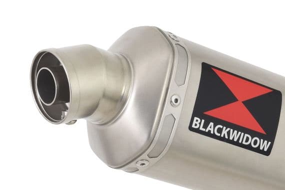 VULCAN S EN650 2024 - 2025 Exhaust System 300mm Hexagonal Stainless ...