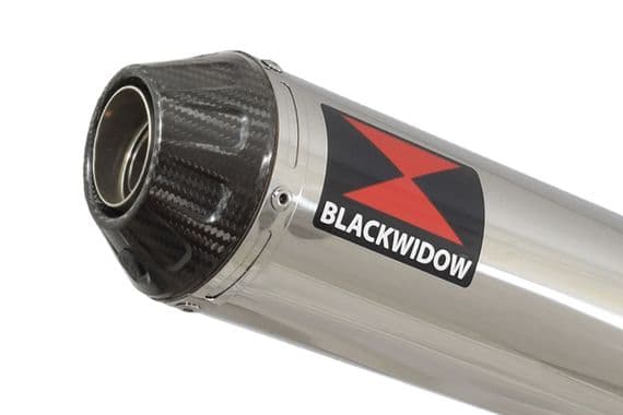 VULCAN S EN650 2024 - 2025 Exhaust System 370mm Round Stainless Steel ...