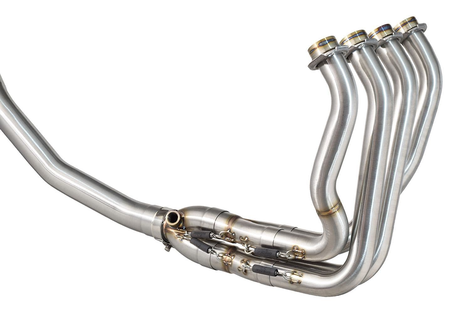 Z1000 Z1000SX 2010-2019 4-1 De Cat Exhaust System 200mm Round Stainless ...