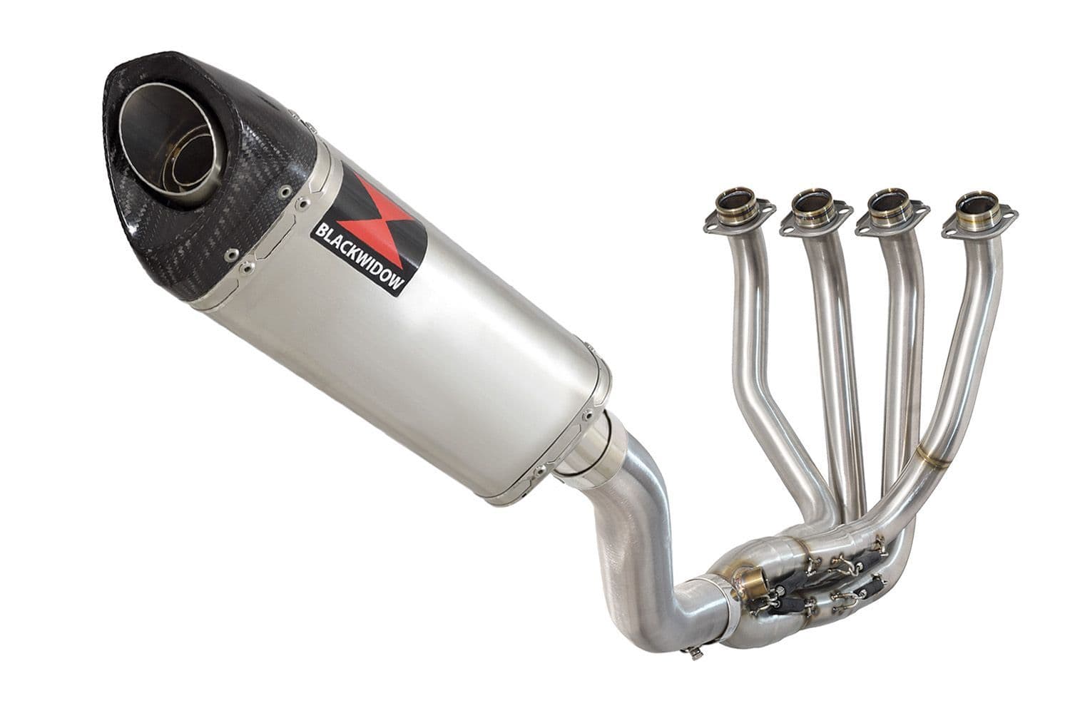 Z1000 Z1000SX 2010-2019 4-1 De Cat Exhaust System 300mm Tri Oval ...