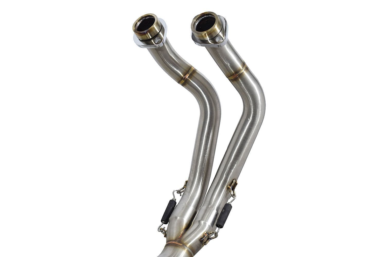 Z650 2023 - 2024 De Cat Exhaust System 300mm Oval Stainless Steel Carbon Tip Silencer