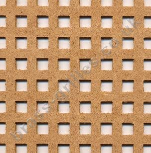 Square Hole 8mm Unfinished MDF Grille Decorative Screening Panel Sheet ...