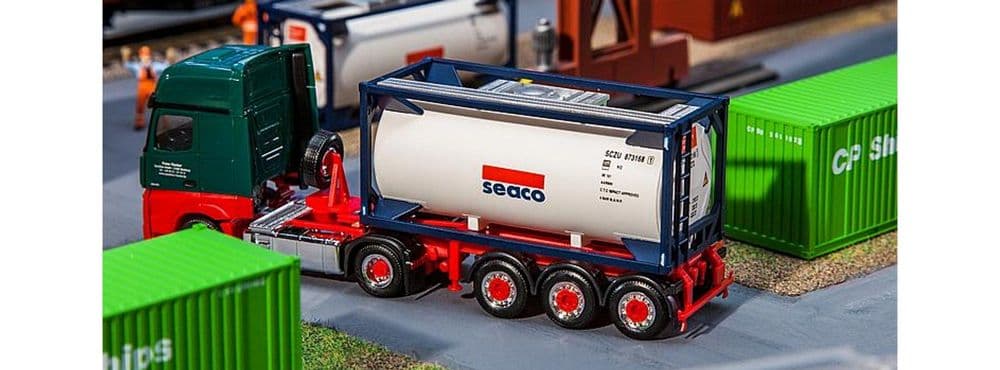 Faller 180832 H0 Gauge Seaco 20 Tank Container Kit