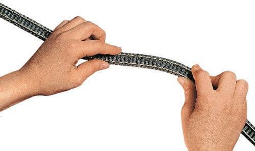 Fleischmann 9106 N Gauge Profi Track Flexible 777mm