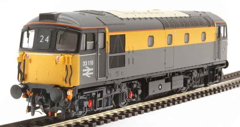 Heljan 3365 OO Gauge Class 33118 BR "Dutch" Livery Diesel Loco