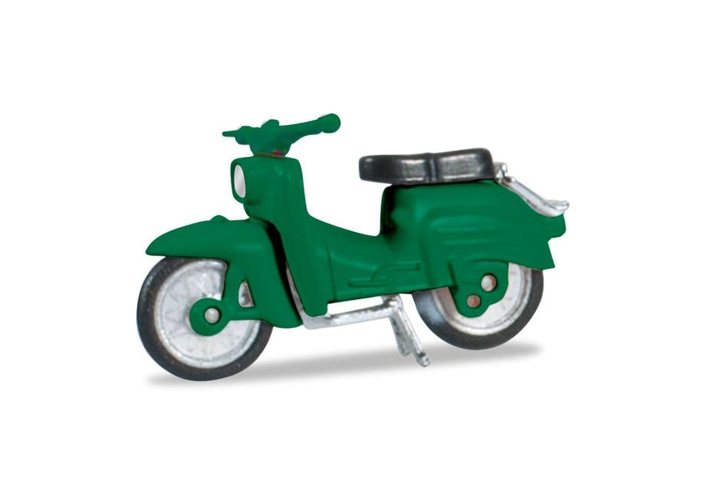 Herpa 053136-004 H0 Gauge Mint Green Simson KR 51/1 Moped