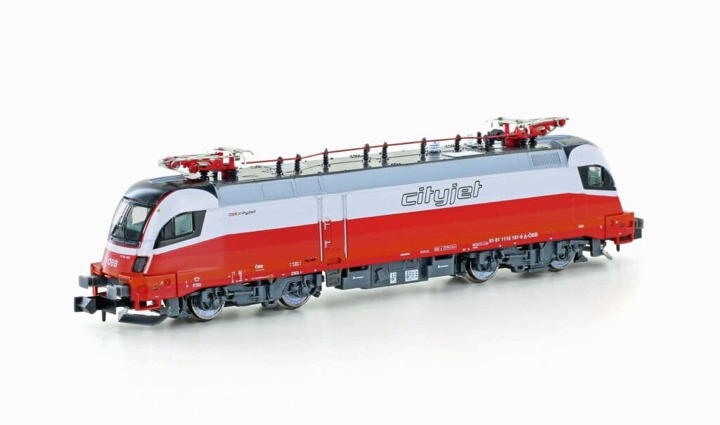Hobbytrain H2786 N Gauge ÖBB Cityjet 1116 Electric Locomotive