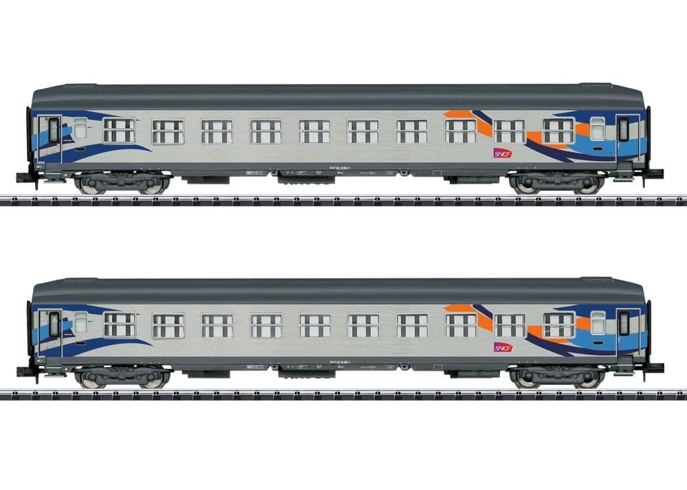 Minitrix 18211 N Gauge SNCF Croisière Express Coach Set 2