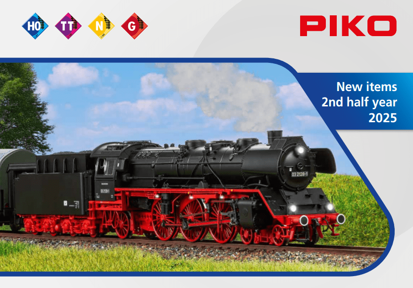 Piko 99530 HO Gauge 2025 2nd Half/Summer New Items Catalogue