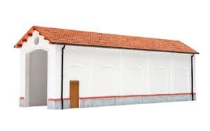 Rivarossi HC8061 1 87 HO Gauge Small Engine Shed Pre-Built
