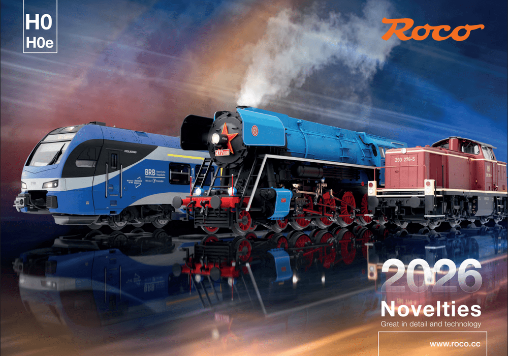 Roco 2026 New Items Catalogue Free