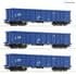 Roco 6600100 HO Gauge PKP Cargo Eanos Gondola Set 3