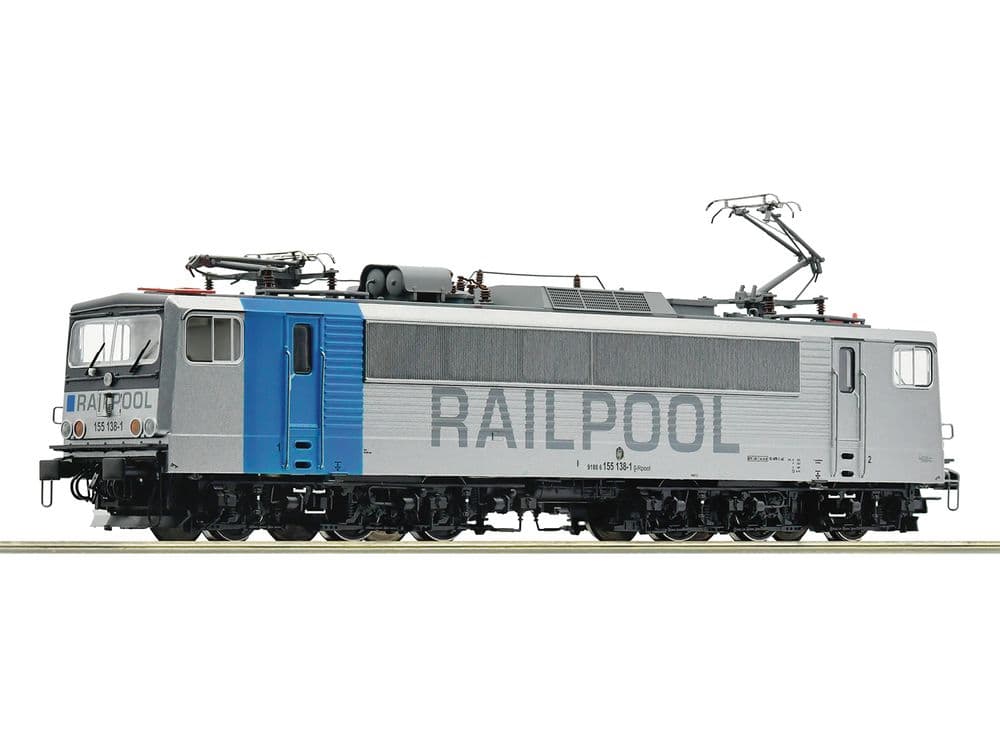 Roco HO Scale RC70469 D Railpool BR155 138-1 Electric Locomotive VI DCC ...