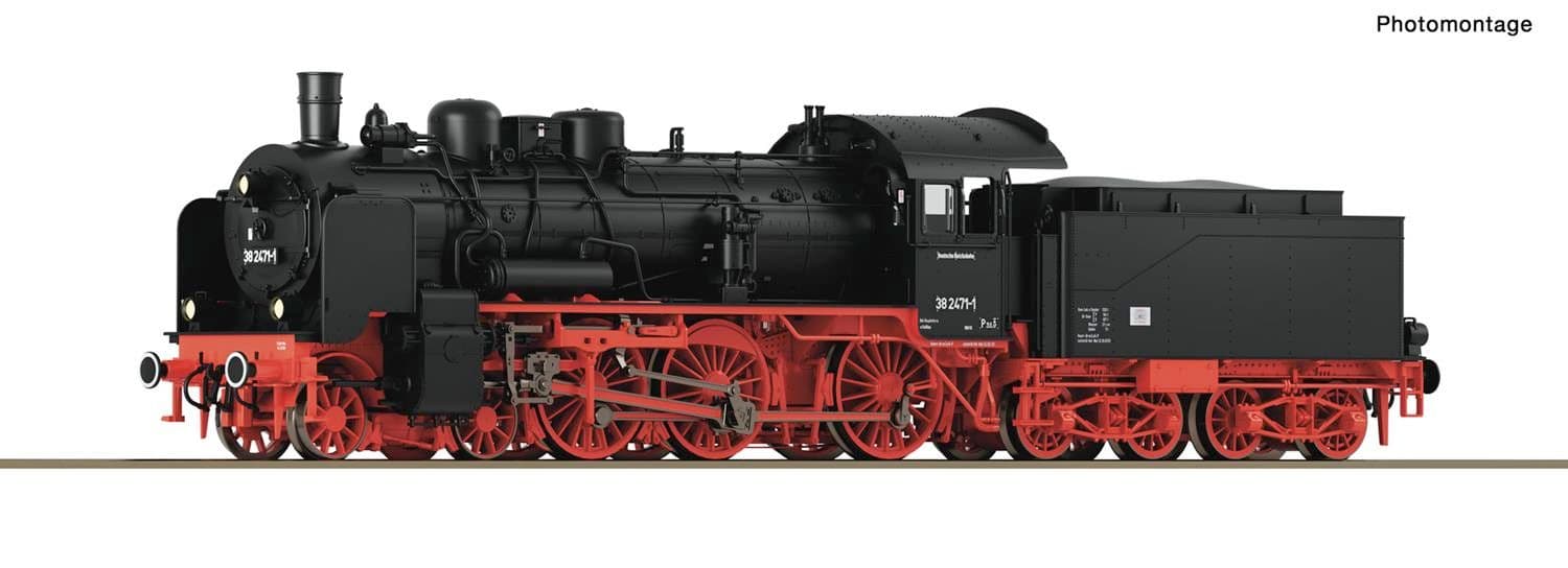 Roco RC71381 1 87 HO Gauge DR BR38 Steam Locomotive IV