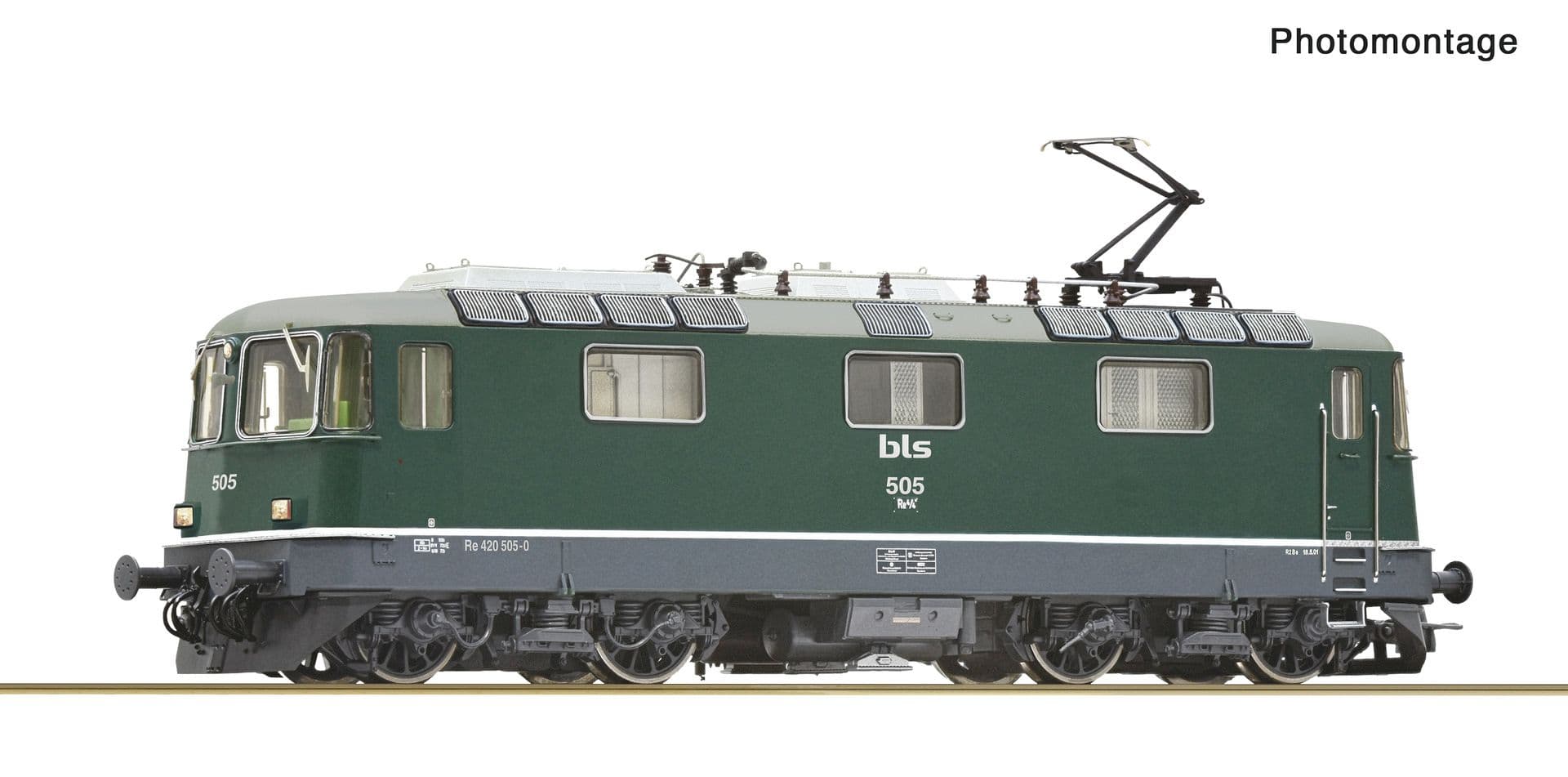 Roco RC7510110 1 87 HO Gauge BLS Re 420 505-0 Electric Locomotive V DCC ...