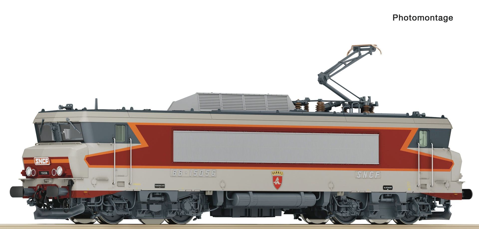 Roco RC7510136 1 87 HO Gauge SNCF BB 15056 Electric Locomotive IV DCC-Sound