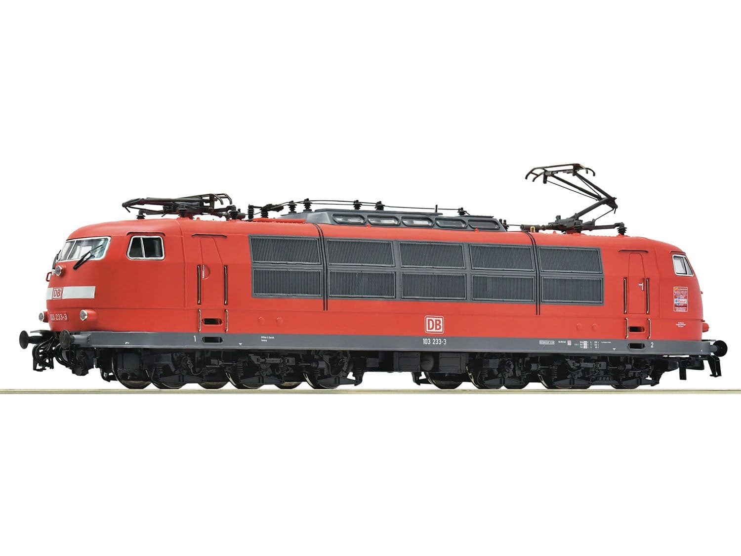 Roco RC7510157 1 87 HO Gauge DBAG BR103 233-3 Electric Locomotive V DCC ...