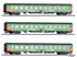Tillig 01066 TT 120 Gauge Flixtrain Coach Pack 3