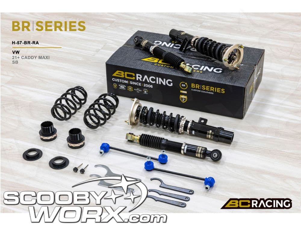 BC RACING BR SERIES VOLKSWAGEN CADDY MAXI 54 5MM 21