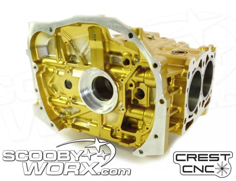 Crest CNC Subaru EJ25 Billet Block