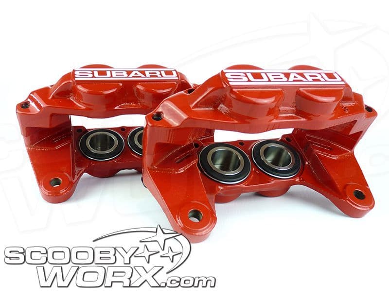 Subaru 4 Pot Front Reconditioned Calipers Smooth Later Models