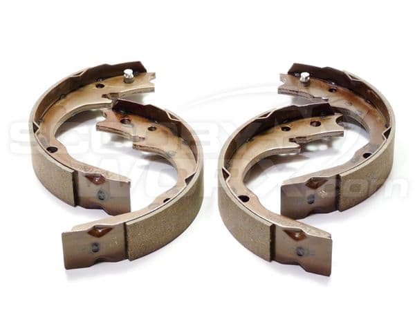 Subaru Impreza 2 0 STI 01 to 06 Rear Handbrake Shoes 190mm Genuine Subaru