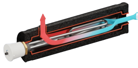 3kW In-line electric heater