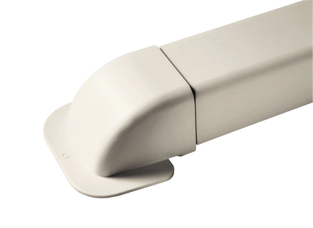 ASHP Trunking 140mm x 2M Ivory box of 4