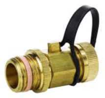 Drain valves with caps