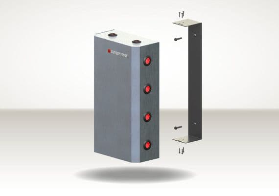 Volano Cube Wall Mounted Buffer