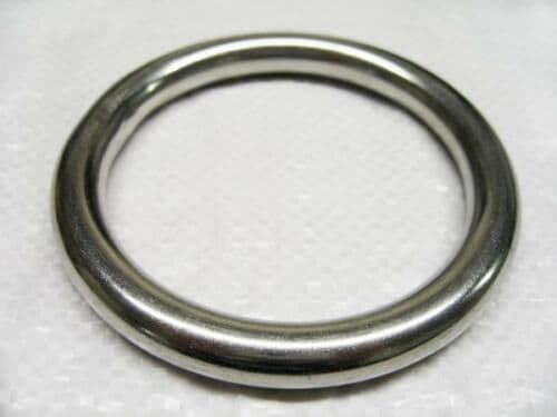 Stainless Steel Round O Ring 6MM x 60MM - Product Code: SFSSRR660