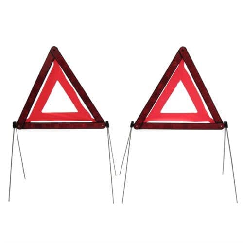 Emergency Breakdown Safety Triangle Sign X2 - Product Code: SFZZNFWTH/2