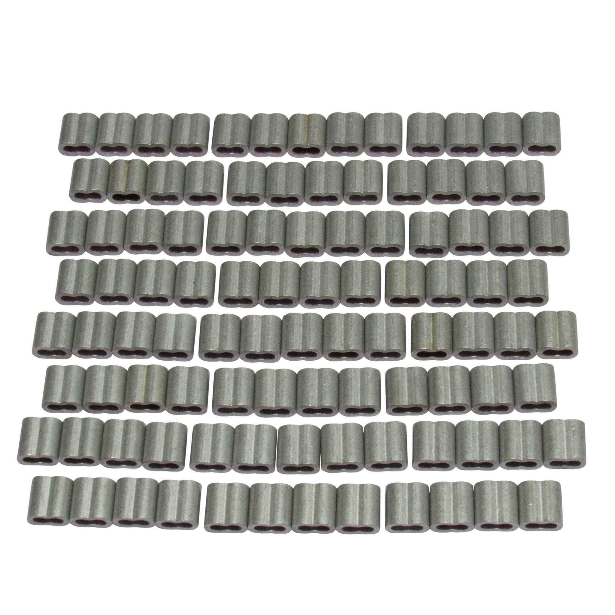 NEW IN STOCK - Double Barrel Crimp Sleeves Aluminium