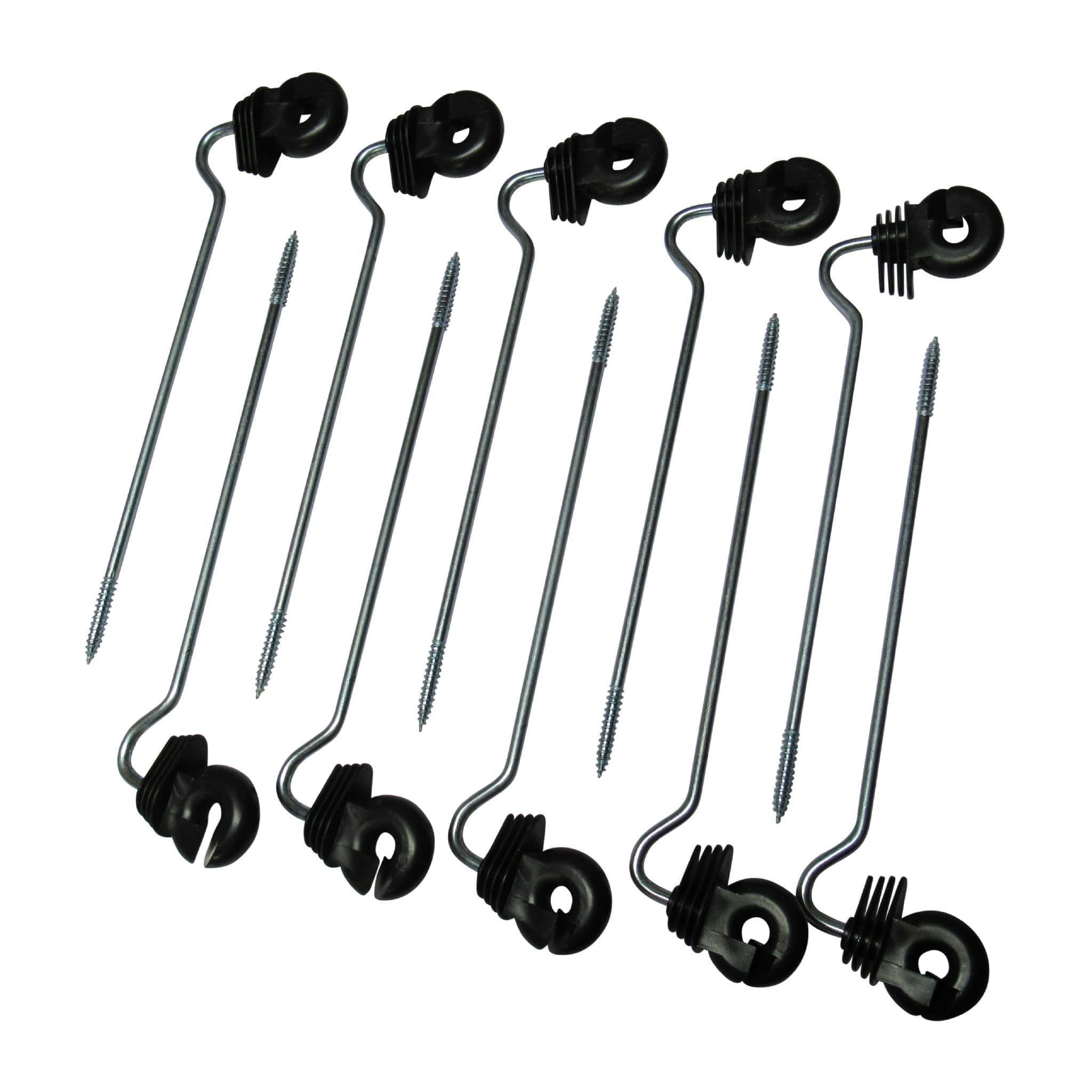 NEW IN STOCK - Electric Fencing Offset Ring Insulators for Wooden Posts