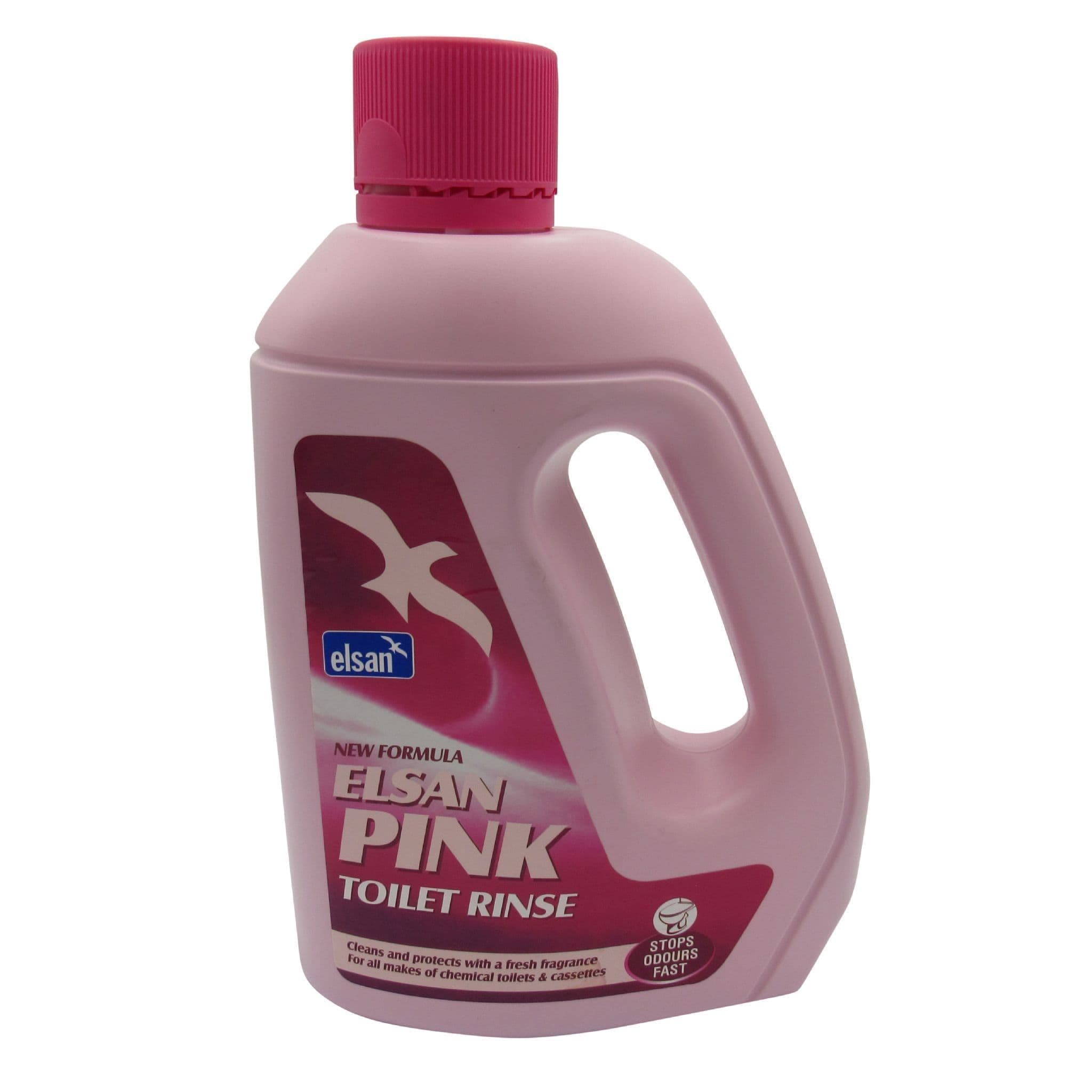 BACK IN STOCK - Elsan Pink 2L Toilet Fluid Rinse