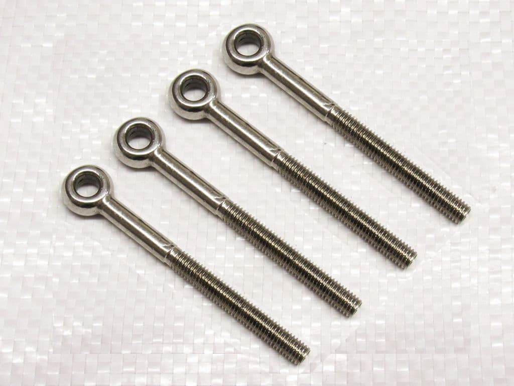 BACK IN STOCK - M5 Long Shank Eye Bolts Stainless Steel