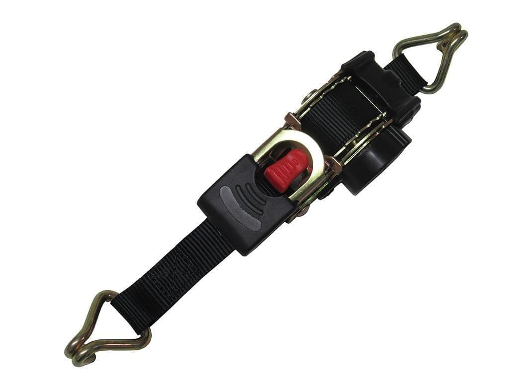 BACK IN STOCK - Retractable Ratchet Tie Down Straps with Claw Hook
