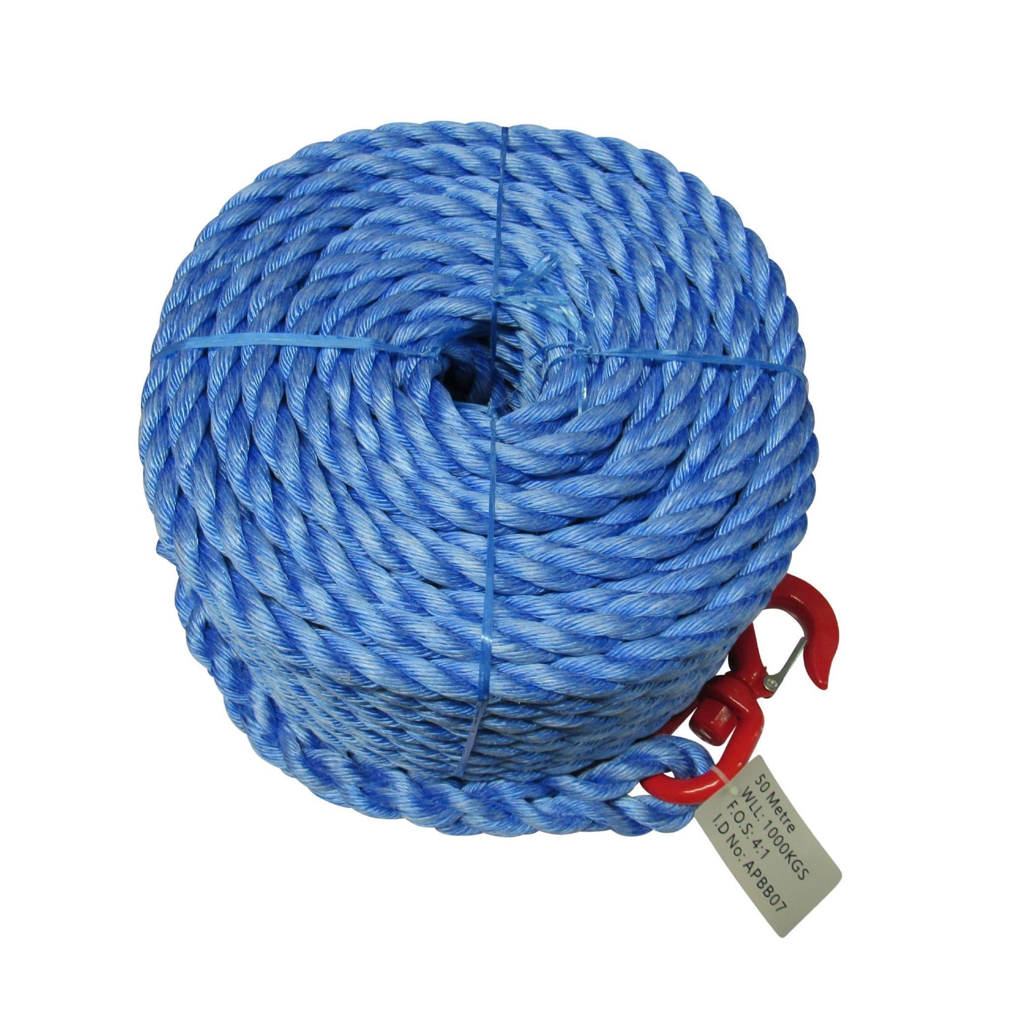 NEW IN STOCK - Scaffolding Gin Wheel Rope with Swivel Hook