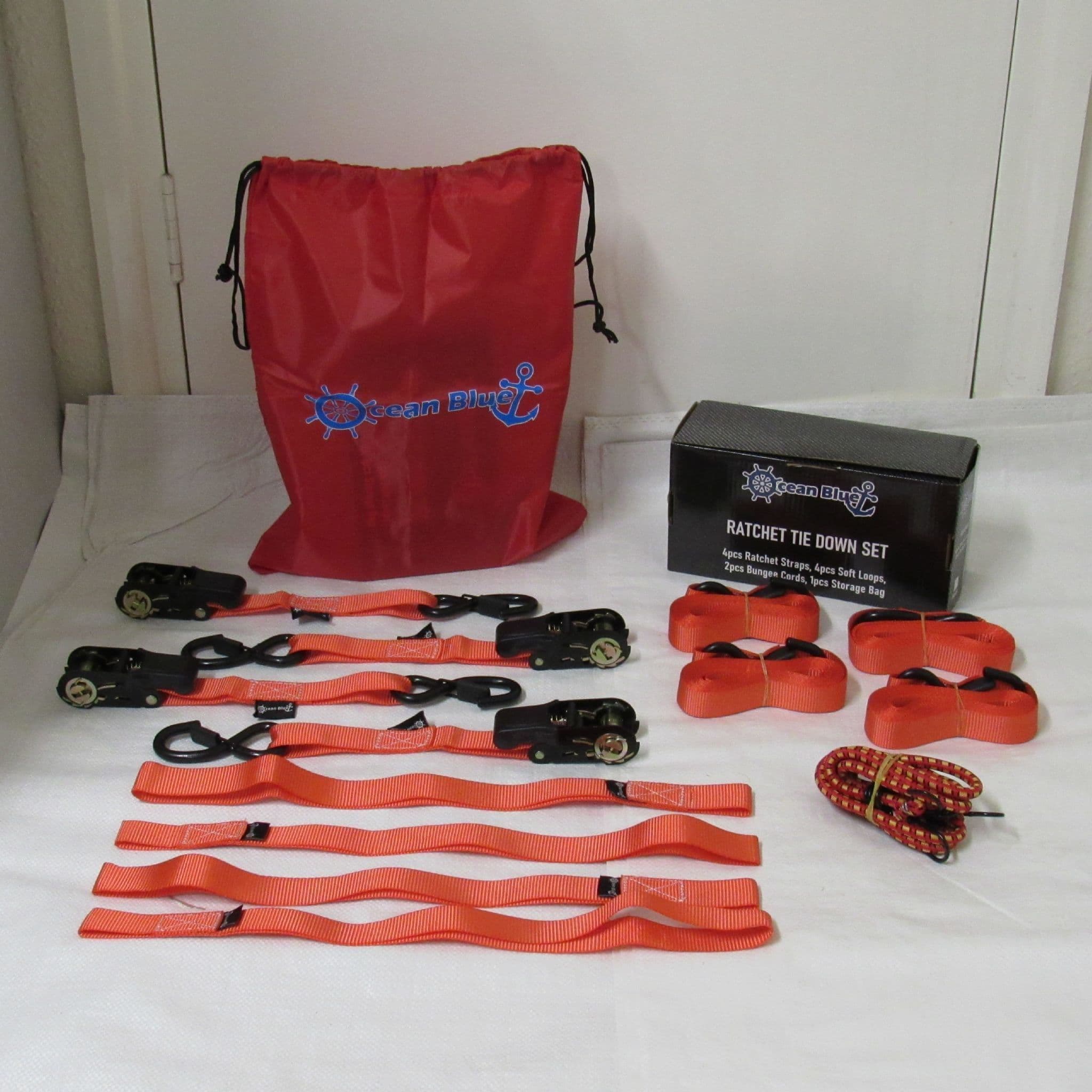 Sedeta Soft Loop Tie-down Straps 12 4 Park And Go MOCA 4-Pack 12000 Lbs Breaking Soft Loop Tie ...