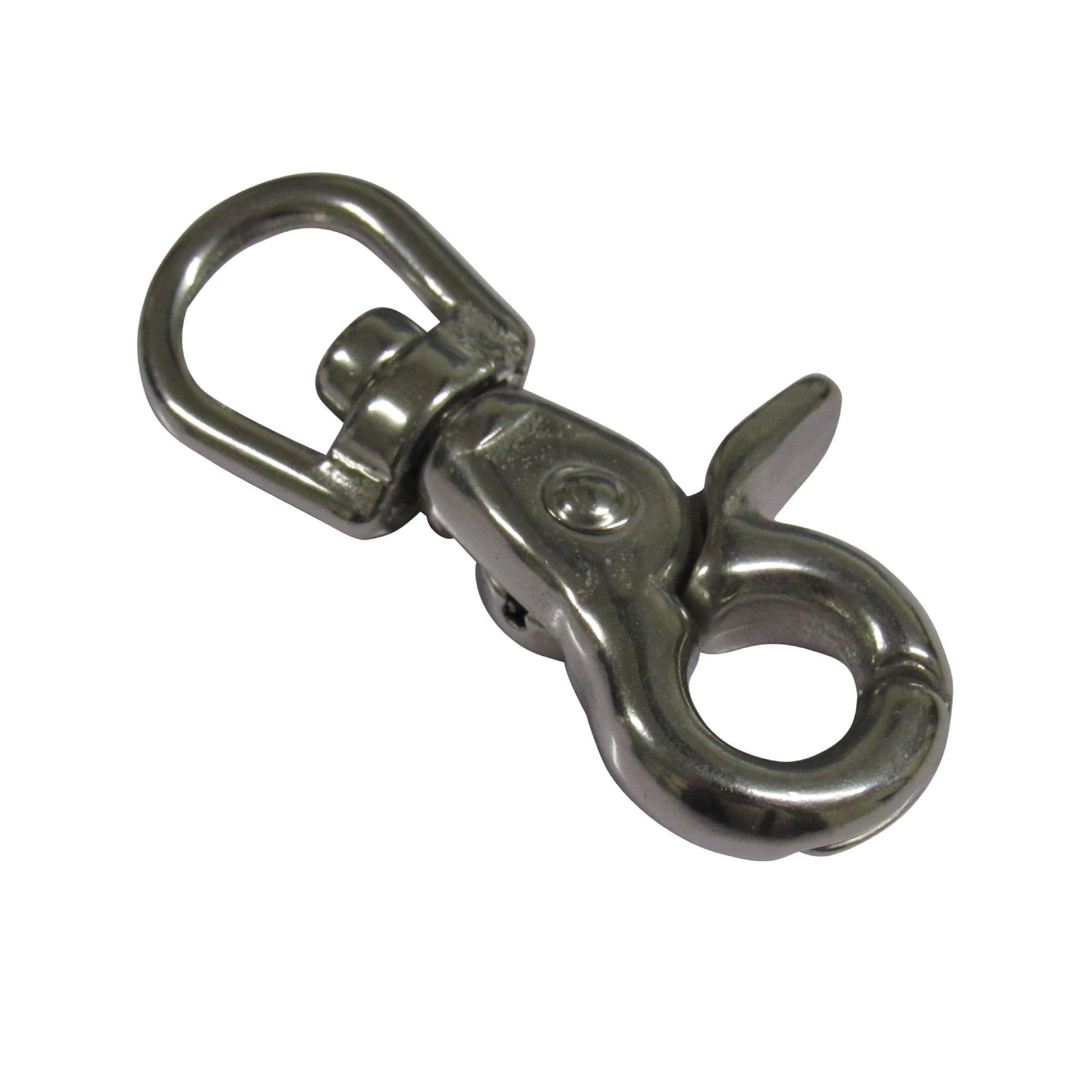 BACK IN STOCK - Stainless Steel Swivel Trigger Clip Snap Hook 66 MM