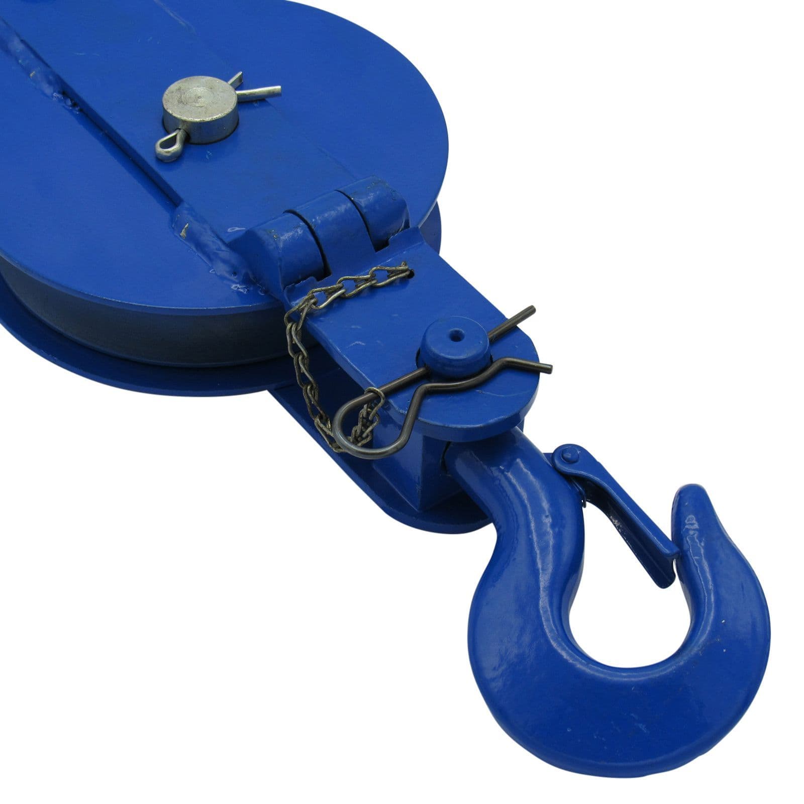 0 5 Ton 100MM London Pattern Snatch Block With Safety Hook - 8MM Wire ...