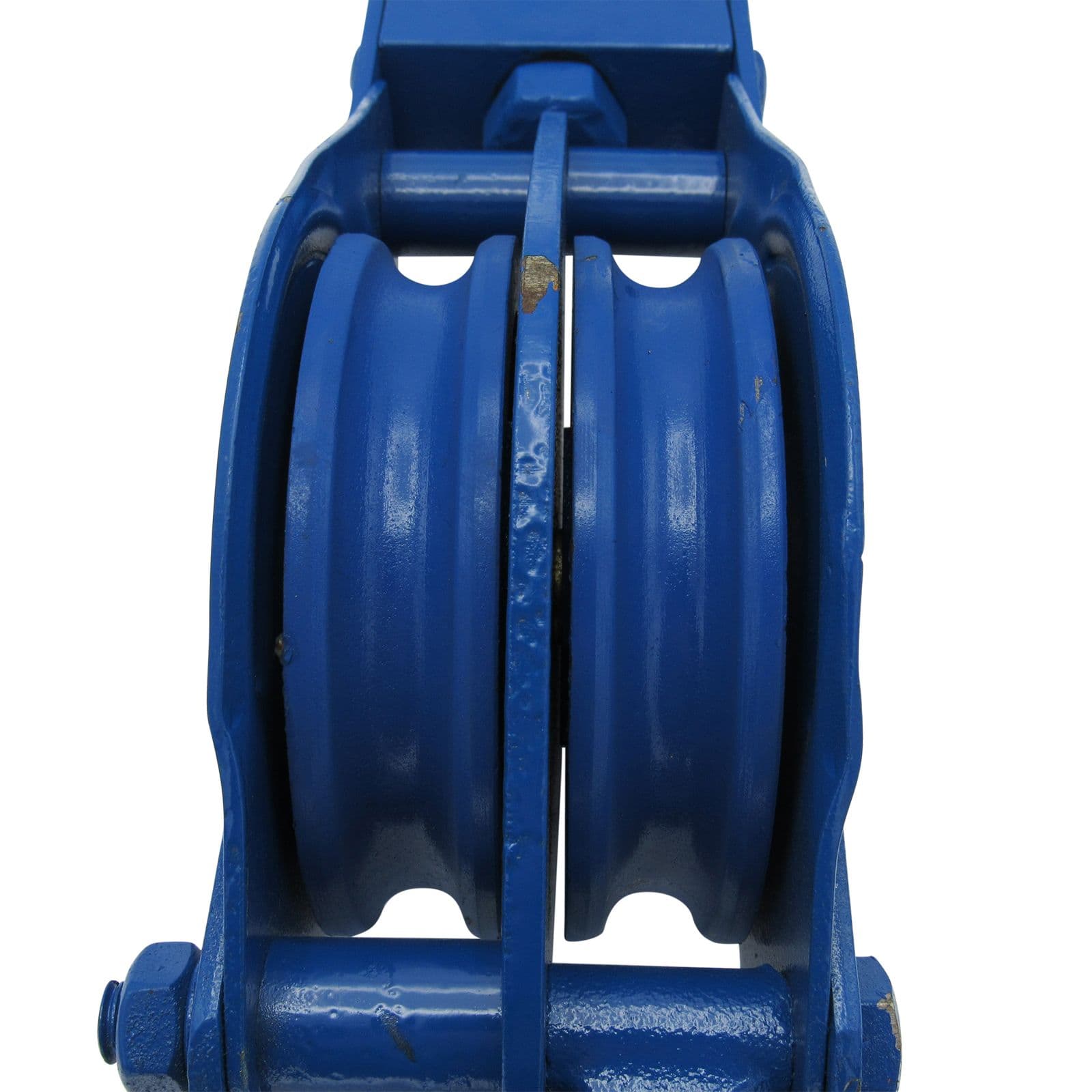 1 5 Ton 125MM Double Block With Hook Blue Painted - 13MM Pulley Wire ...