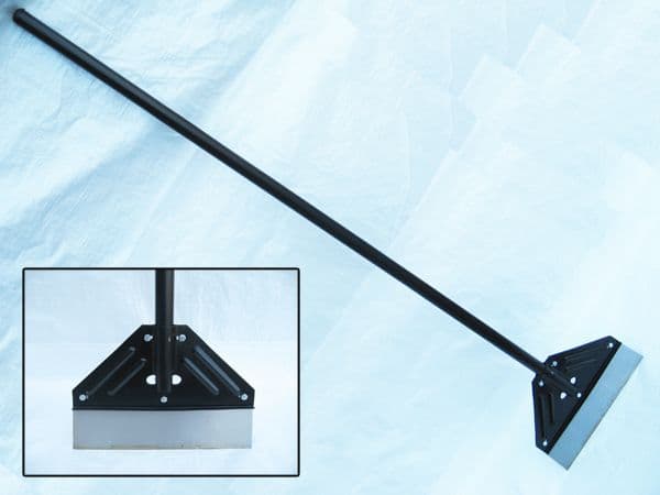 12 5" Floor Scraper With Steel Handle - Heavy Duty / Stripper / 320MM