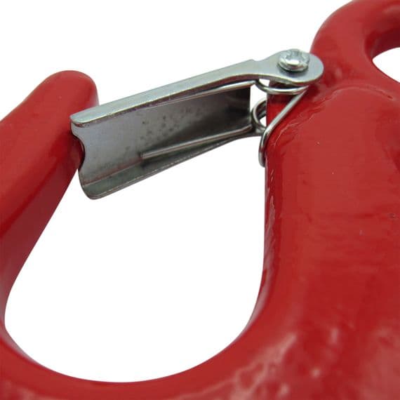 Eye Hook With Safety Catch 2T SWL | Securefix Direct
