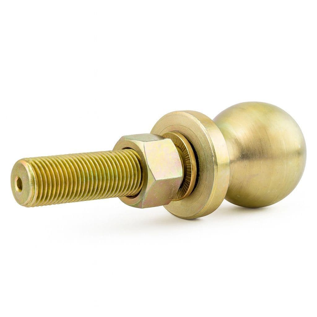 2" Short Ball Towing Pin 19MM Thread | SecureFix Direct