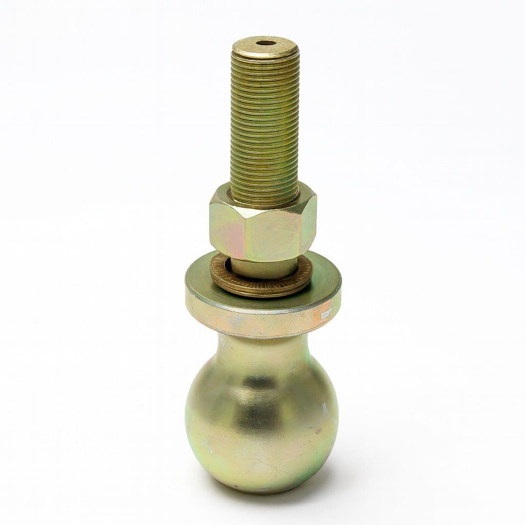 2" Short Ball Towing Pin 19MM Thread | SecureFix Direct