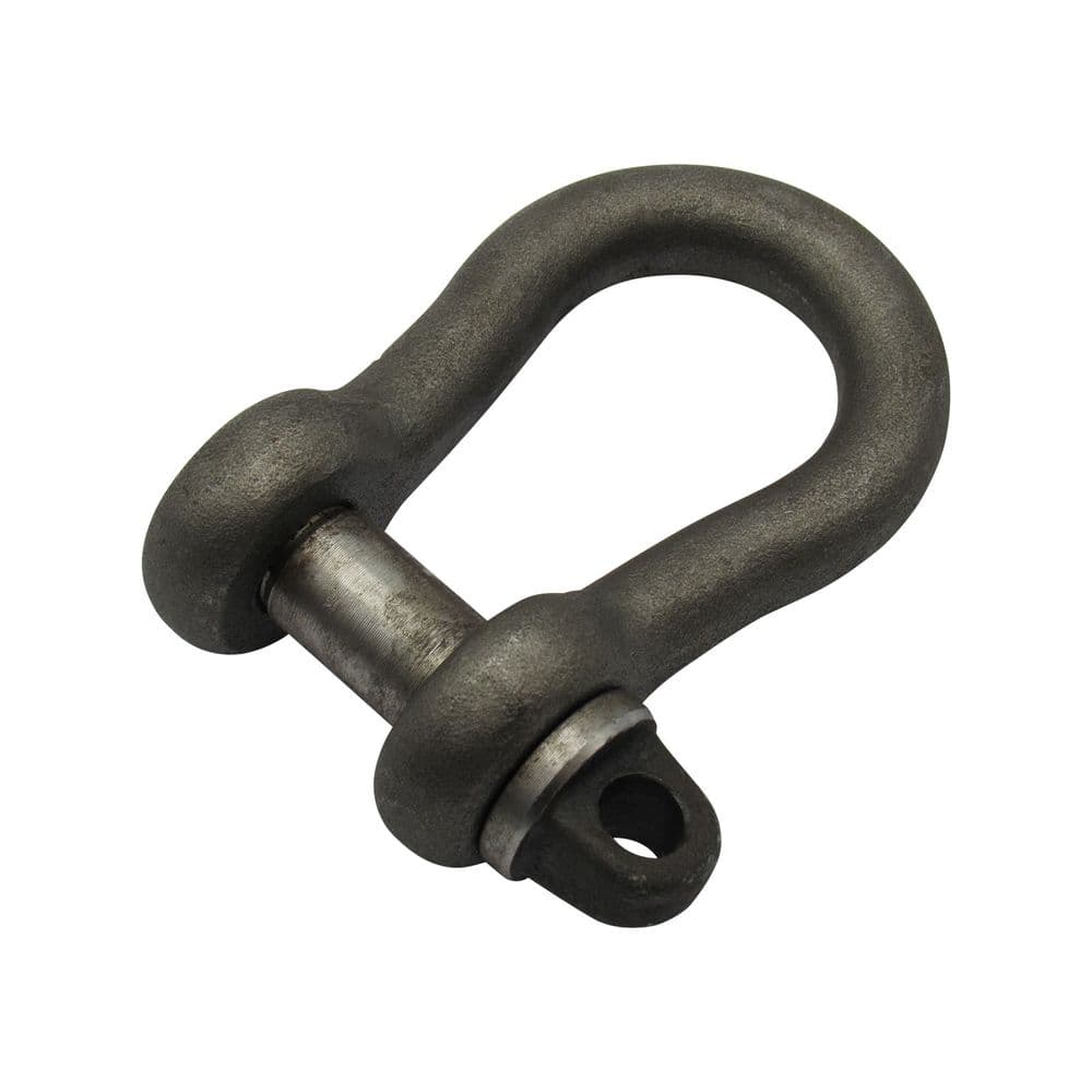 3 Ton Self Colour Screw Pin Small Bow Shackle - 3000KG Lifting Towing ...
