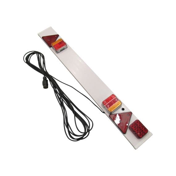 4 Feet LED Trailer Board 6M Cable - Fog Lights Reflectors Towing Rack ...